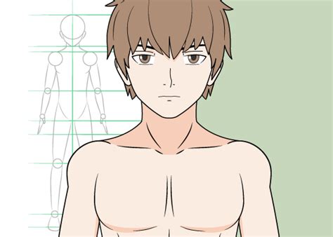 How To Draw Anime Male Body Step By Step Tutorial Animeoutline
