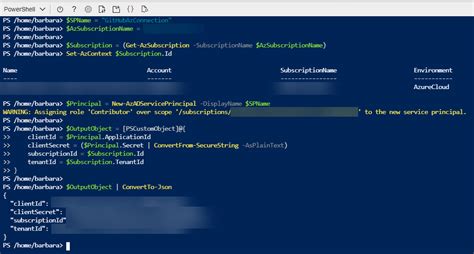 step by step deploy azure powershell functions with github actions