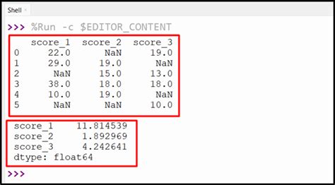 Pandas Standard Deviation Linux Consultant