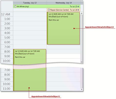 appointmentviewinfoterval property wpf controls