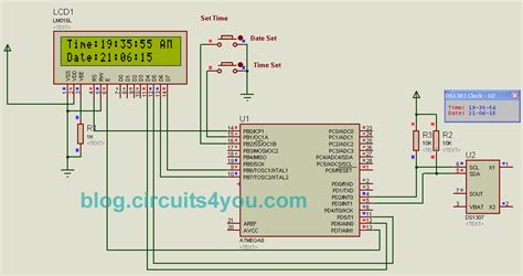 ds1307 rtc interfacing with avr microcontroller