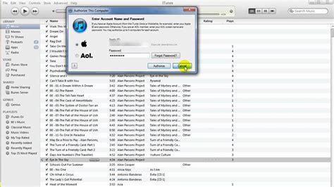 how to authorize your computer in itunes youtube