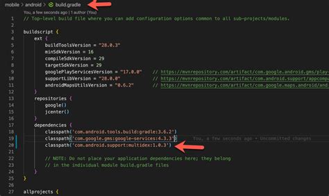 android gives error cannot fit requested classes in a