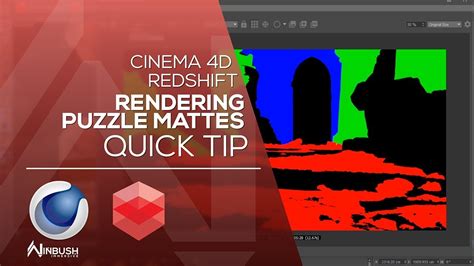 cinema 4d and redshift rendering puzzlemattes out of redshift youtube