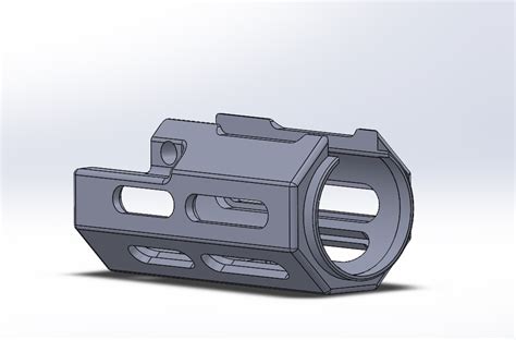 Stl File Mp5k Gbbr M Lok Airsoft Handguard 🔫・3d Print Model To Download