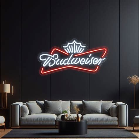Budweiser Led Neon Sign Budweiser Beer Signs Beer Neon Sign Pub Light