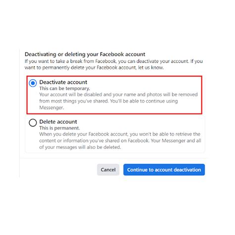 How To Deactivate Your Facebook Account [5 Easy Steps] Review42