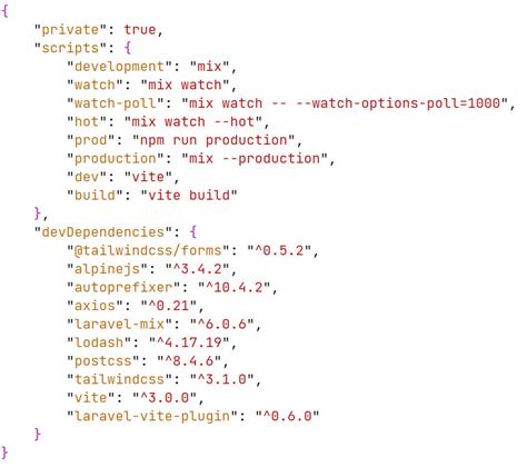 laravel breeze npm run dev not running