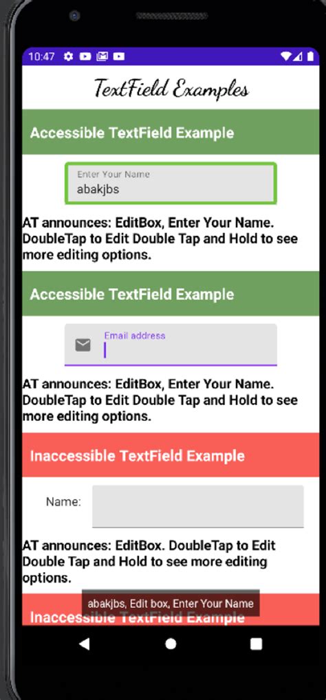 building accessible android apps with jetpack compose real time