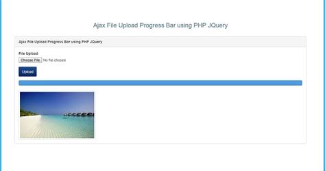 how to upload file with progress bar using ajax in laravel 8 app images