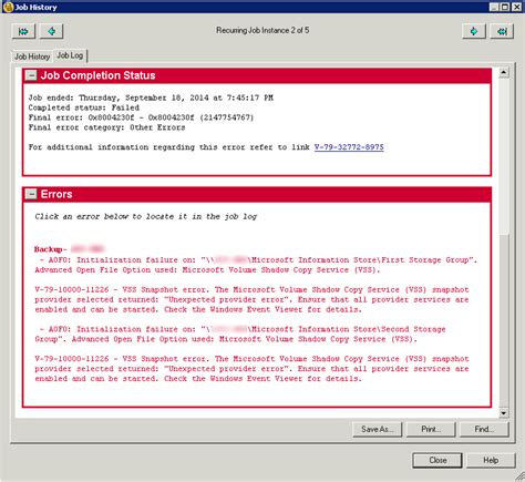 clint boessen s blog v 79 10000 11226 vss snapshot error microsoft