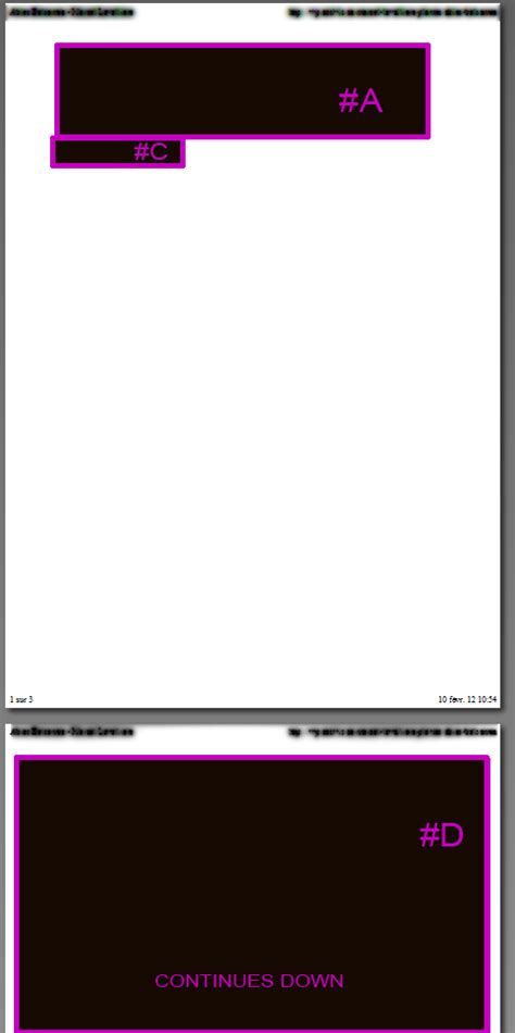 html prevent page break between 2 div elements stack overflow