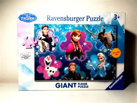 Giant Floor Puzzle Frozen Disney Ravensburger 24 Pezzi Puzzle Da