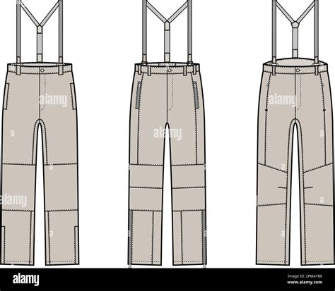 Mens Suspenders Stock Vector Images Alamy