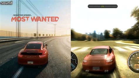 nfs most wanted 2012 vs nfs most wanted 2005 comparison [1080p