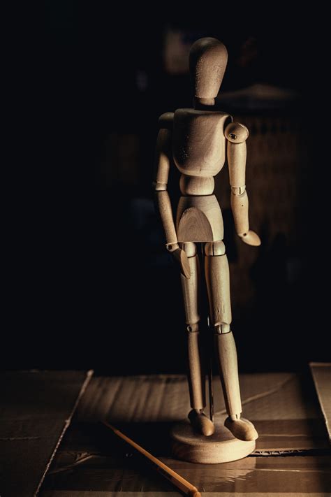 무료 이미지 목재 펜 기념물 동상 인간의 어둠 유행 장난감 마네킹 조각 인형 미술 그림 작은 입상