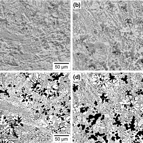 Effect Of Temperature Exposure On The Microstructure Sem Images Were