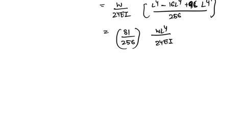Solved 2 Figure 1 Shows A Pinned Fixed Beam Subject To A Uniform Load
