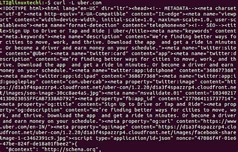 linux curl command examples part 1