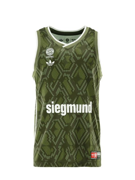 Niños Baloncesto Auth Jersey Garden 24 25 Verde Tienda Fc Bayern Múnich