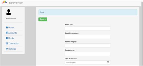 advance library management system in php mysql with source code