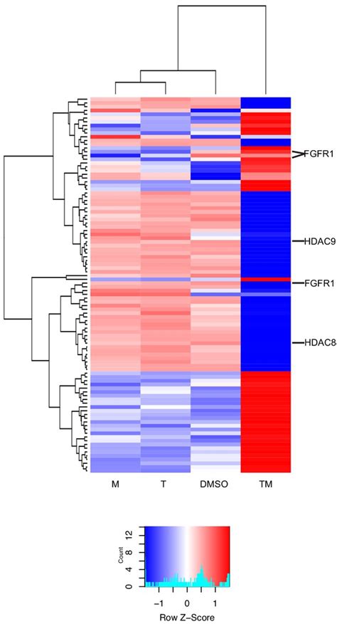 Figures And Data In The Transcriptomic Response Of Cells To A Drug
