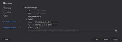 synchronizing databases using the transaction log sql