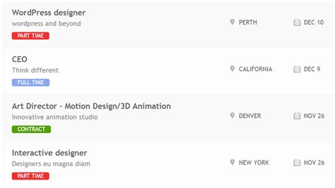 how to create a list with three columns in a row by css