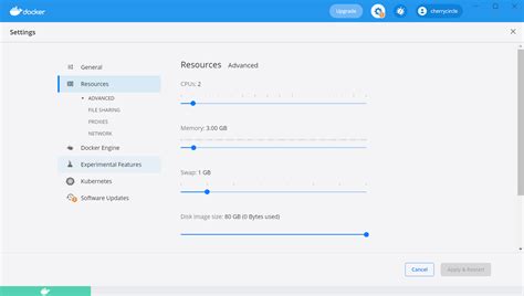 docker windows container memory limit