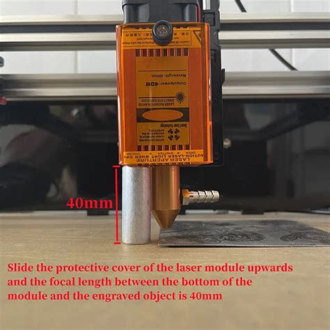 80w Laser Module With Air Assisted Device 40w Laser Head 450nm Blue Ttl