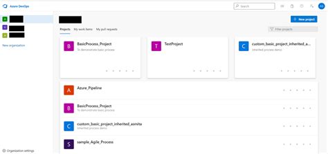 microsoft azure create project in azure devops using agile process