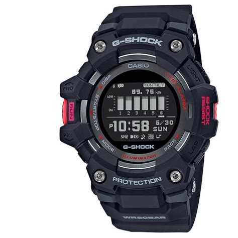 Casio カシオ G Shock ジーショック メンズ 腕時計 G Squad ジー・スクワッド Bluetooth ブラック Gbd