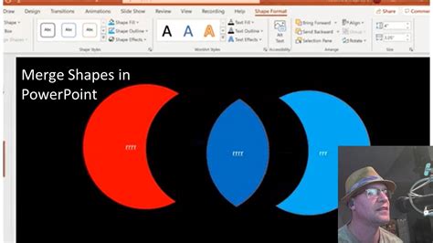 merge shapes in powerpoint youtube