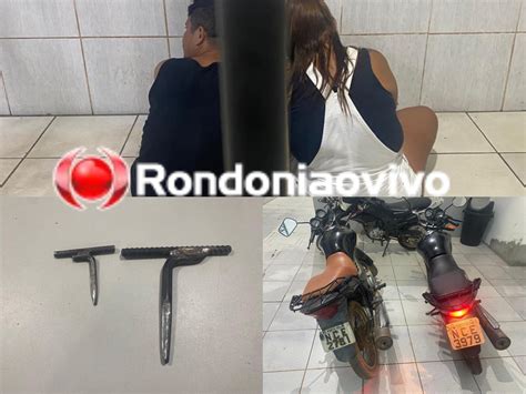 Unidos No Crime Casal é Preso Na Zona Leste Após Furtar Duas