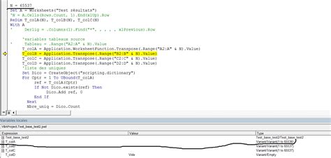 problème transposée de matrice sous vba macros et vba excel
