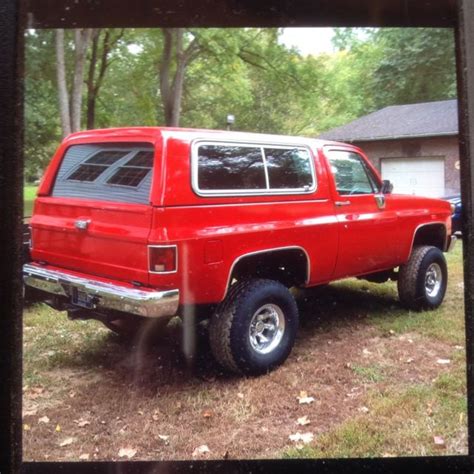 1986 Chevrolet Blazer K5 4x4 Silverado For Sale Photos Technical