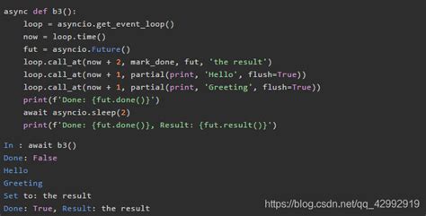 python之深入理解asyncio 三 no running event loop csdn博客
