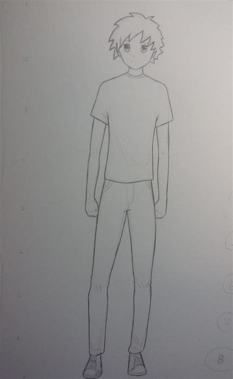 Como Dibujar Hombre 13 Como Dibujar Cuerpo Anime Dibu