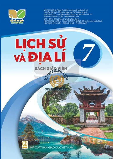 Sách Giáo Viên Lịch Sử Và địa Lí Lớp 7 Kết Nối Tri Thức Với Cuộc Sống
