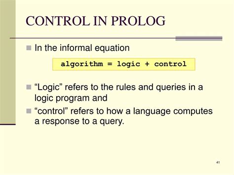 Ppt Prolog Programming Powerpoint Presentation Free Download Id