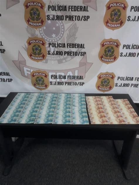 Pf Prende Homem No Momento Em Que Recebia Dinheiro Falso — Polícia Federal