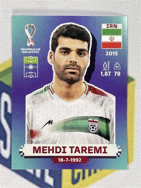 Irn20 Mehdi Taremi Iran Panini World Cup 2022 Sticker Solve