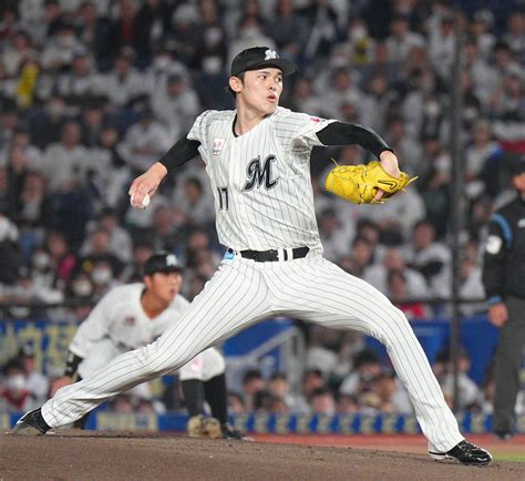 ロッテ・佐々木朗希が初球いきなり161キロ！登板間隔開いても問題なし！三者凡退で立ち上がる ライブドアニュース