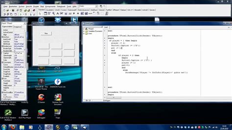 delphi tutorial tictactoe youtube