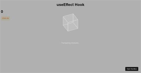 react hooks useeffect and usestate codesandbox