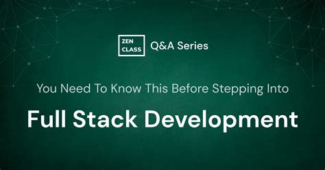 Know This Before Stepping Into Full Stack Development Guvi