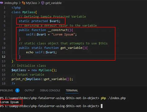 fatal error uncaught error using this when not in object context