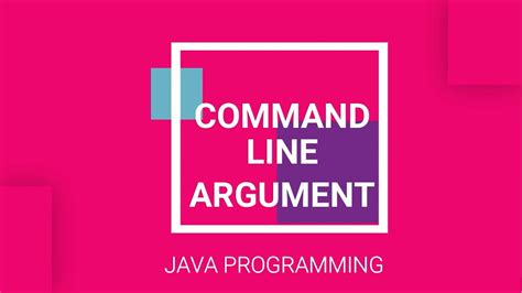command line argument in java java command line argument