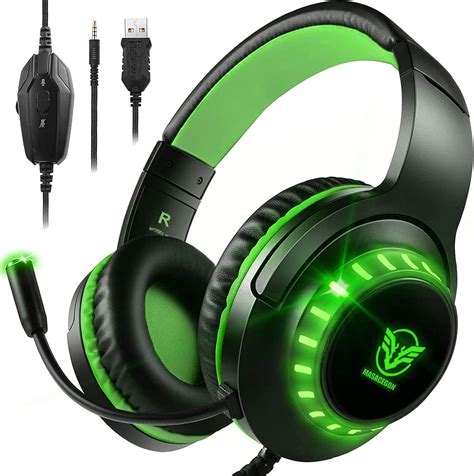 Pacrate Cuffie Gaming Per Ps4 Ps5 Xbox One Nintendo Switch Pc Cuffie