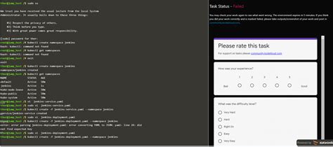 task failed deploy jenkins on kubernetes 10 by devops kubernetes